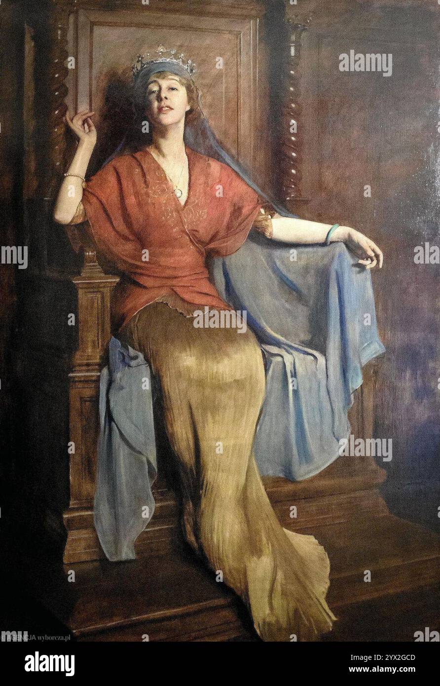 Daisy, Princess of Pless, by Boleslaw von Szankowski, circa 1917 Stock ...