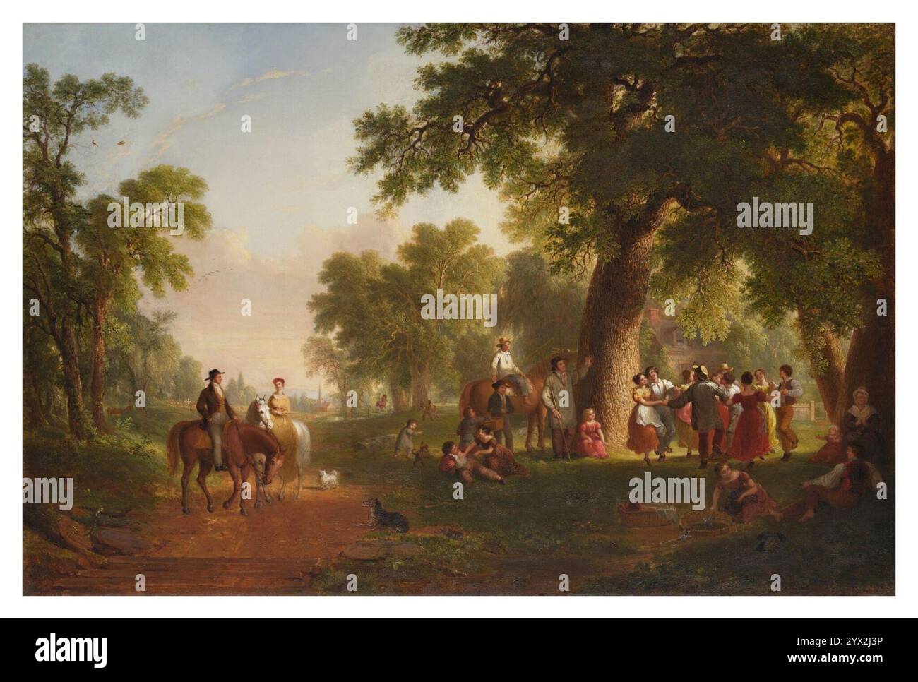 Dance of the Haymakers Stock Photo - Alamy