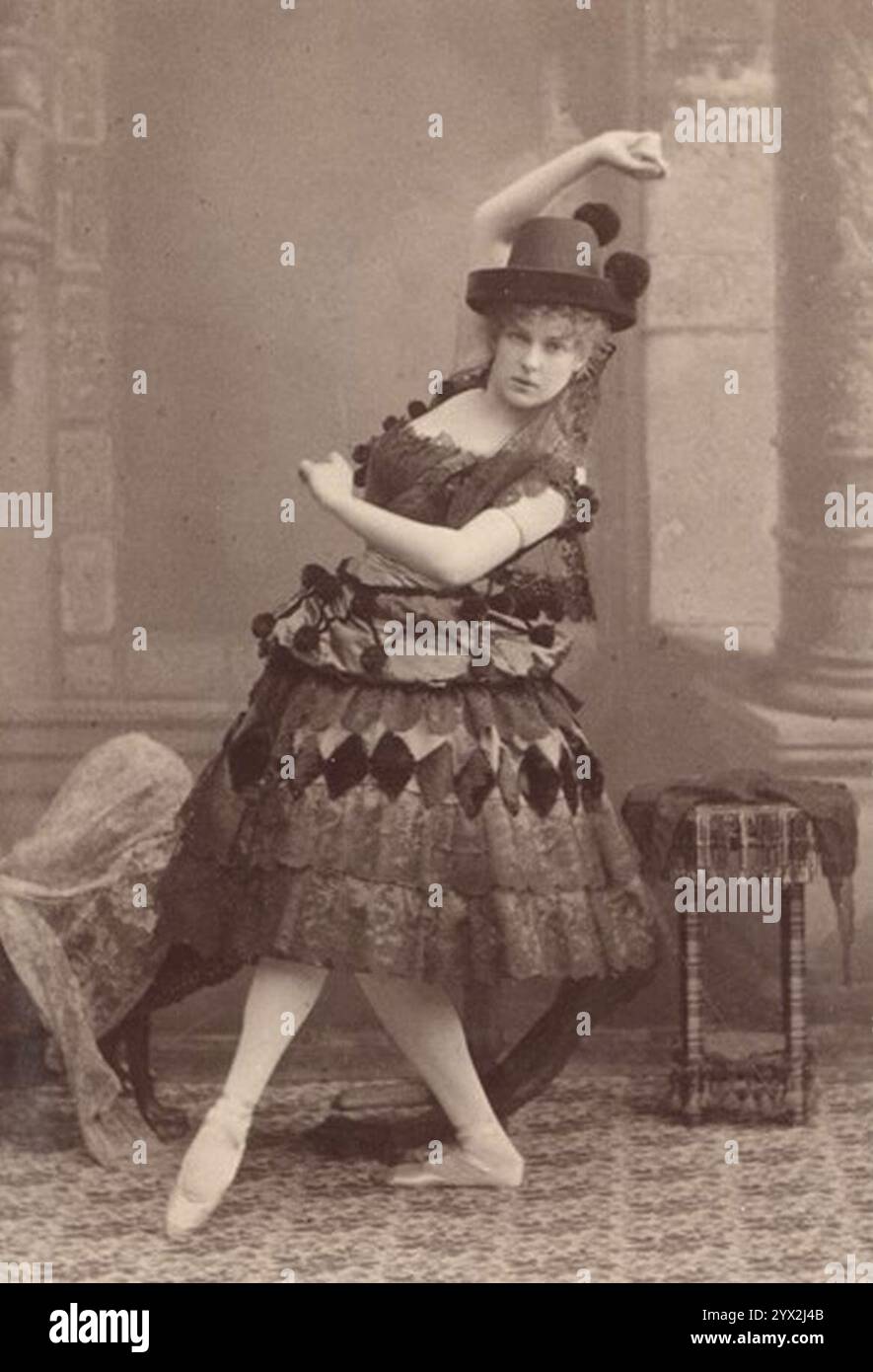 Dance of the Spanish Lace Stock Photo - Alamy