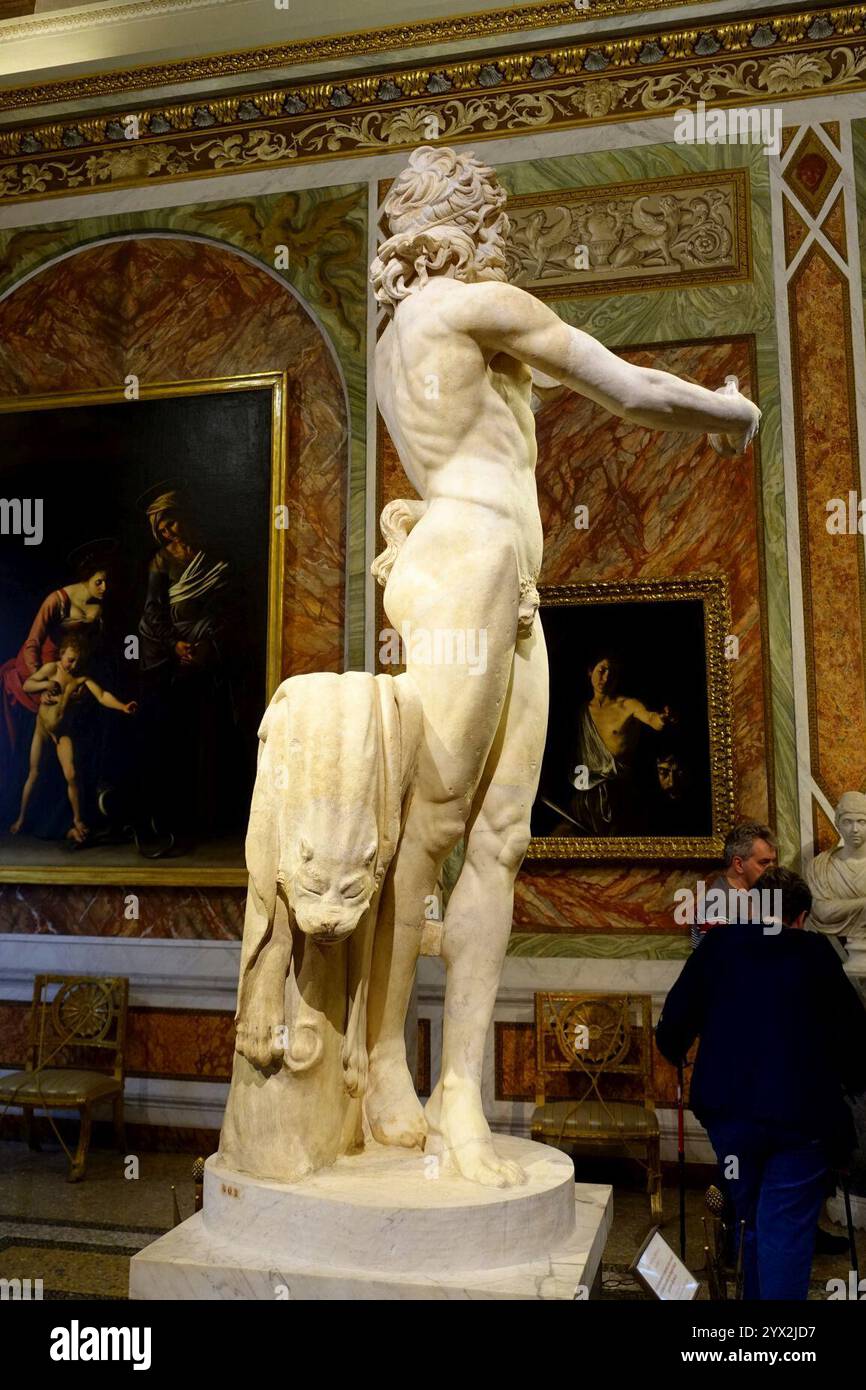 Dancing satyr, Roman, 2nd century AD, marble Stock Photo - Alamy