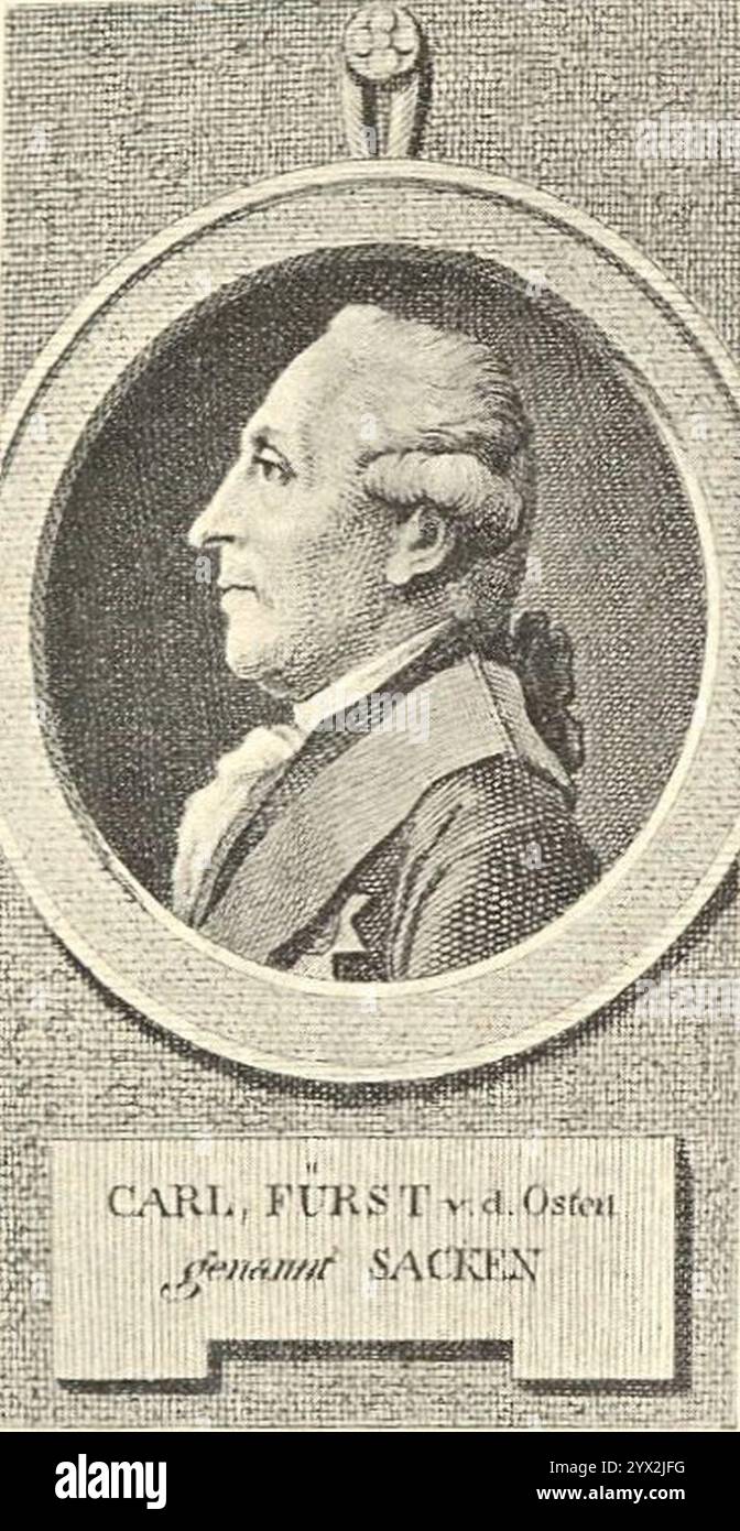 Daniel Berger Carl von der Osten-Sacken Stock Photo - Alamy