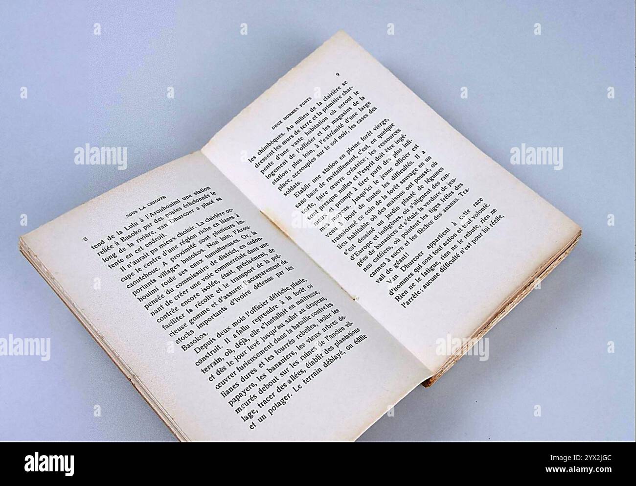 Daniel Bersot. Vie au Congo.Sous la Chicote. Livre ouvert 01 Stock ...