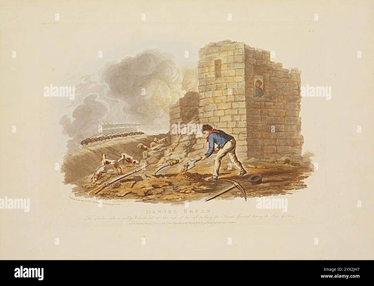 Daniel Bryan (HMS Tigre) at the Siege of Acre (11 May 1799 Stock Photo ...