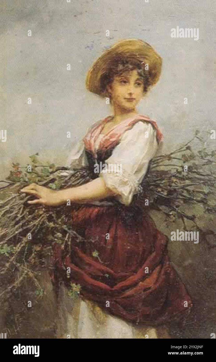 Daniel Hernández - Mujer Cargando Lena Stock Photo - Alamy