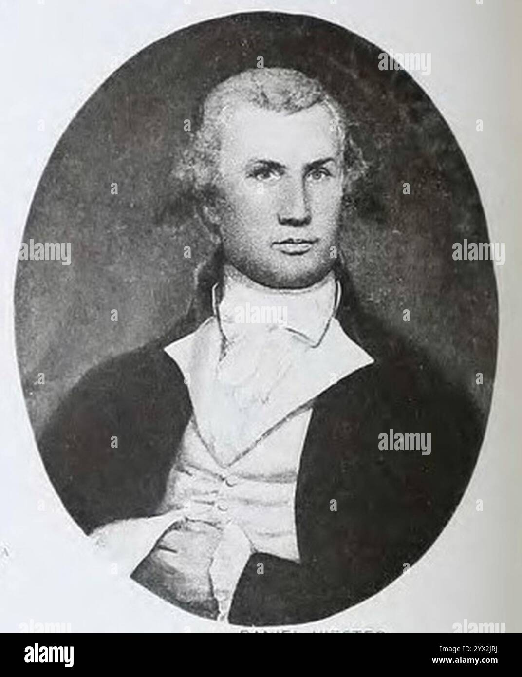 DANIEL HIESTER 1747-1804 (page 159 crop Stock Photo - Alamy