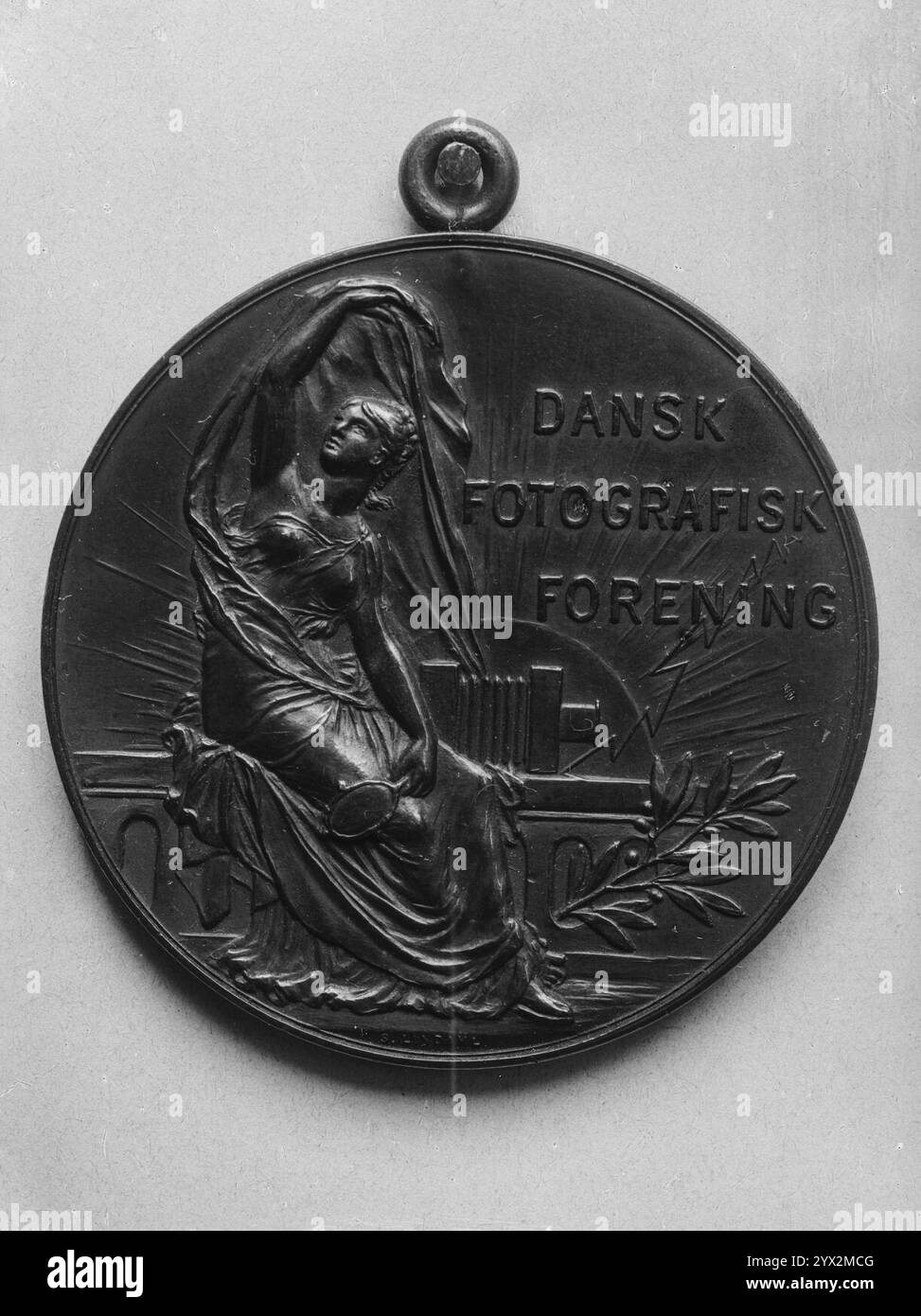 Dansk Fotogradisk Forening - medalje Stock Photo - Alamy