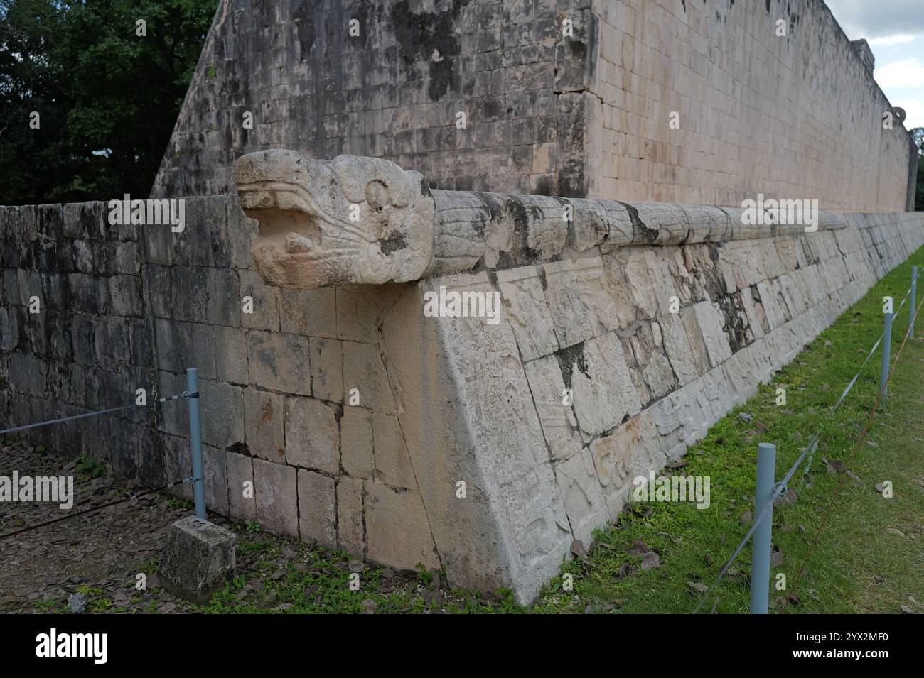 Mayan Chichén-Itzá holy city, now archaeological site, in the heart of ...