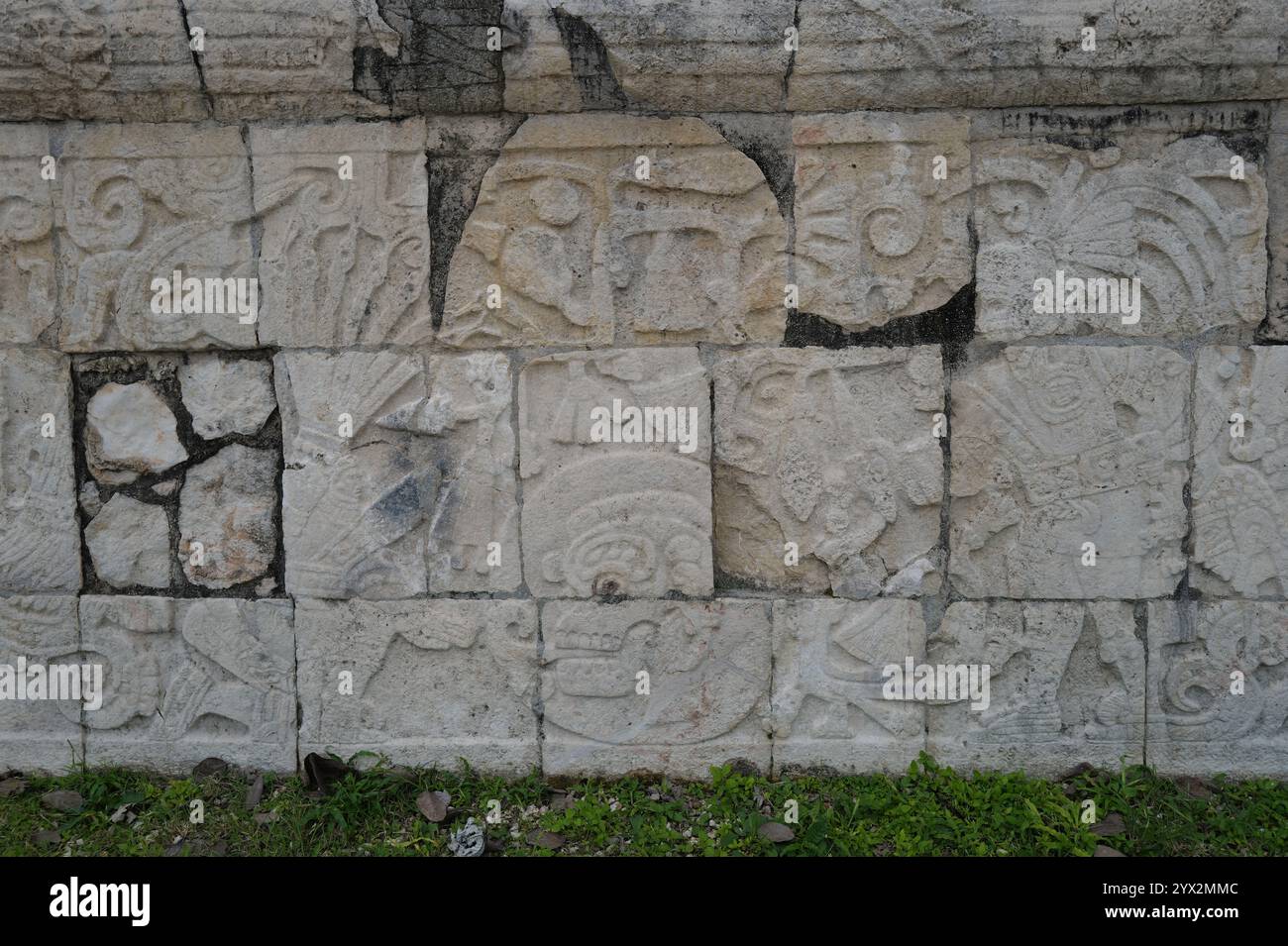 Mayan Chichén-Itzá holy city, now archaeological site, in the heart of ...