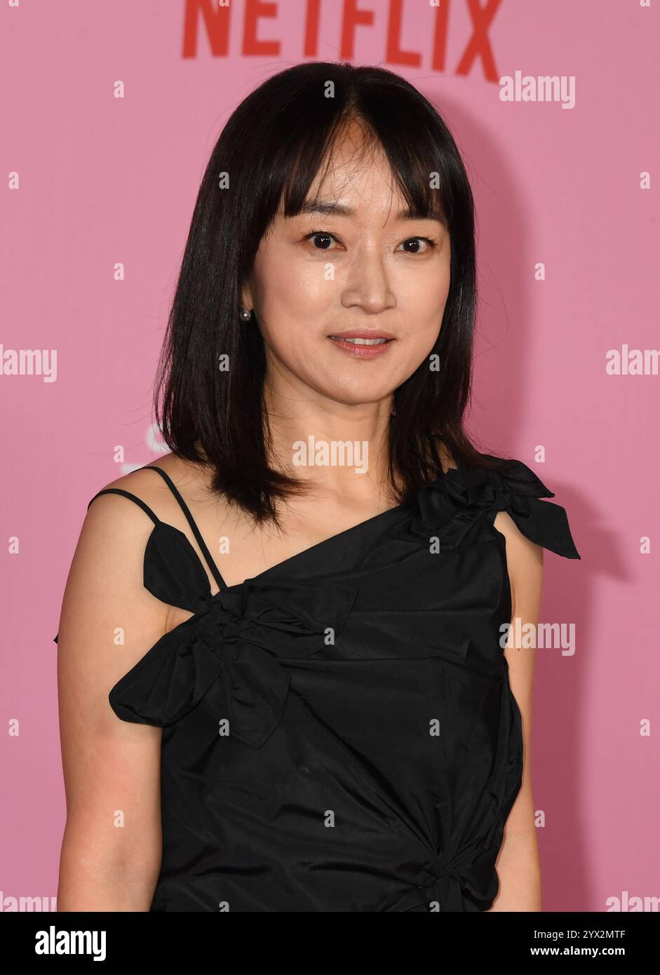 Los Angeles, Ca. 12th Dec, 2024. Kim Ji-yeon at the Netflix Squid Game ...