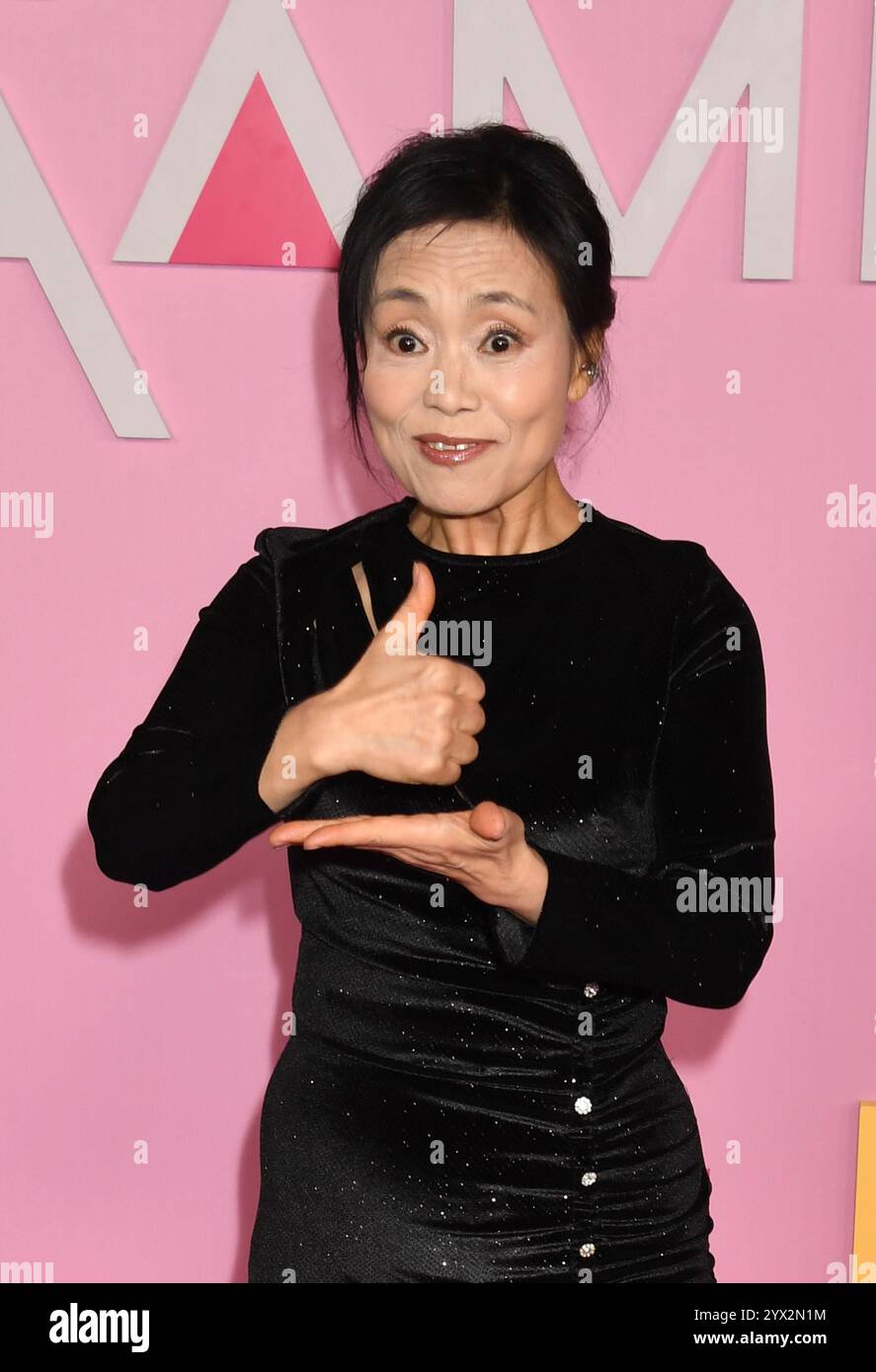 Los Angeles, Ca. 12th Dec, 2024. Kang Ae-sim at the Netflix Squid Game ...