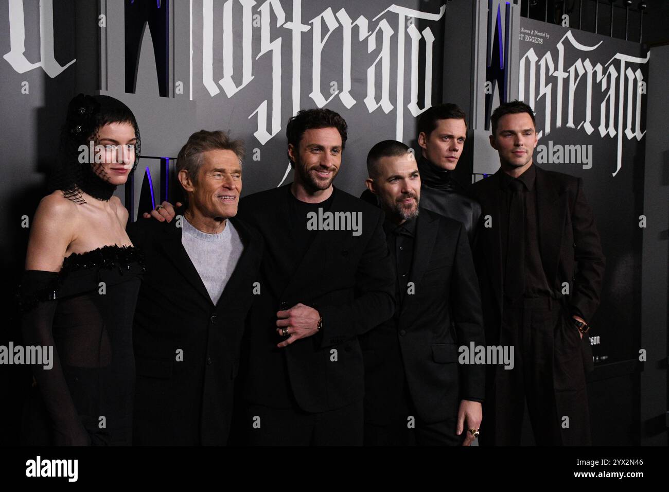 Hollywood, California, USA 12th December 2024 (L-R) Actress Emma Corrin ...