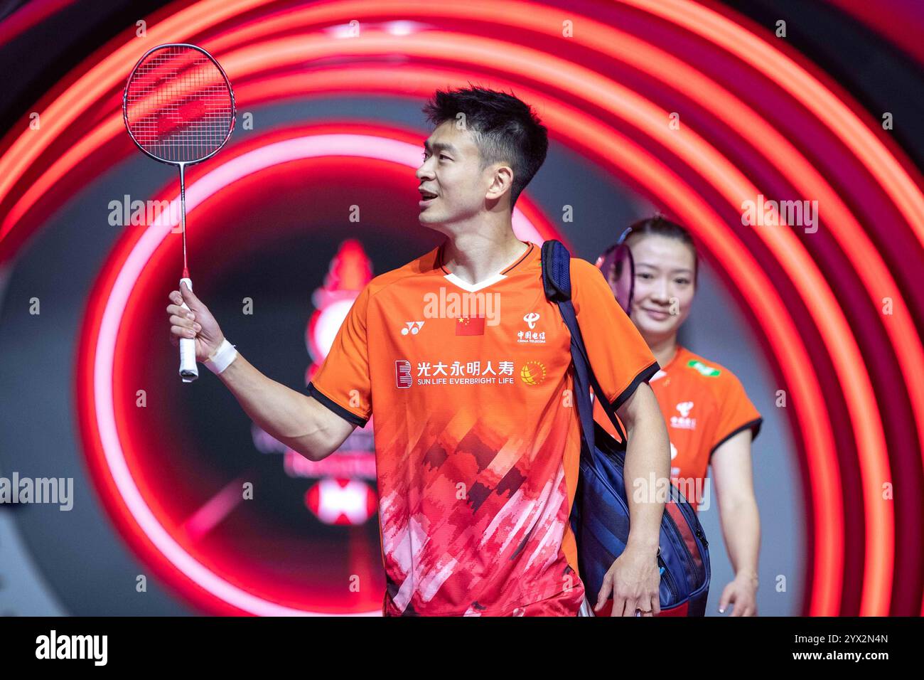 Chinese badminton players Zheng Siwei, Huang Yaqiong defeat Hong Kong ...