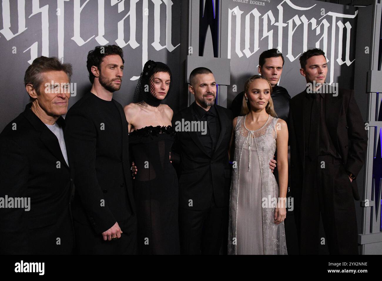 Hollywood, California, USA 12th December 2024 (L-R) Actor Willem Dafoe ...