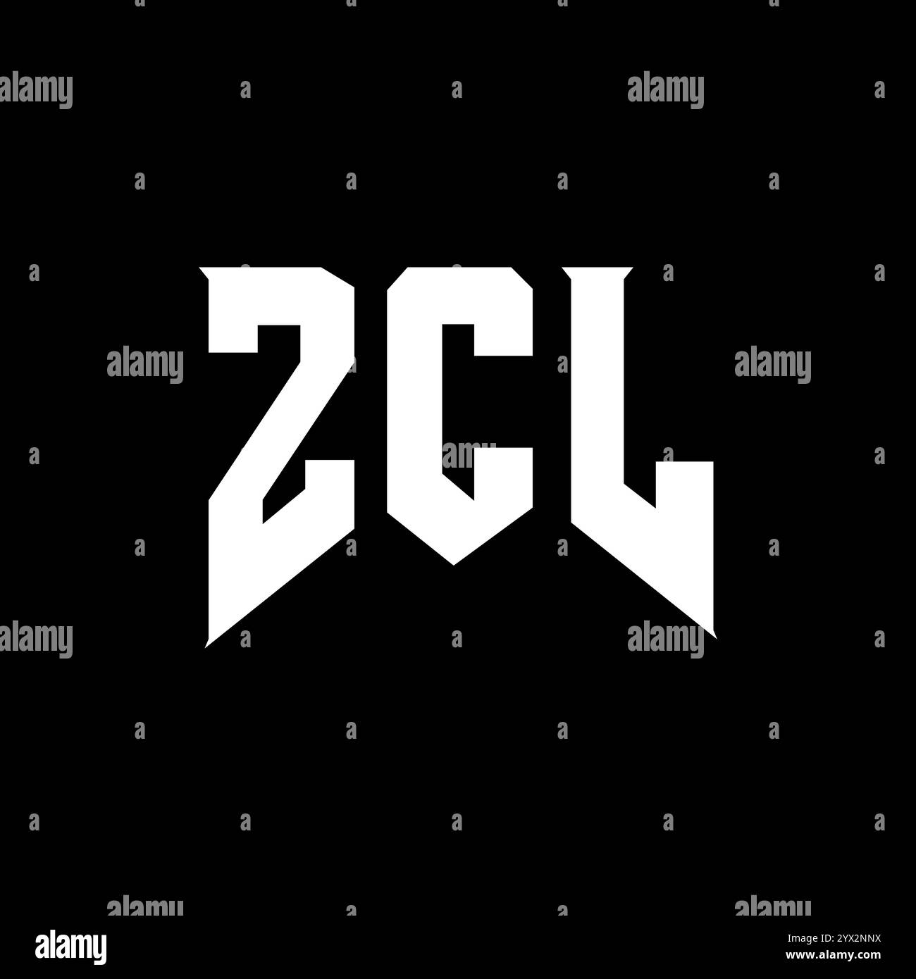 Zcl logo design hi-res stock photography and images - Alamy