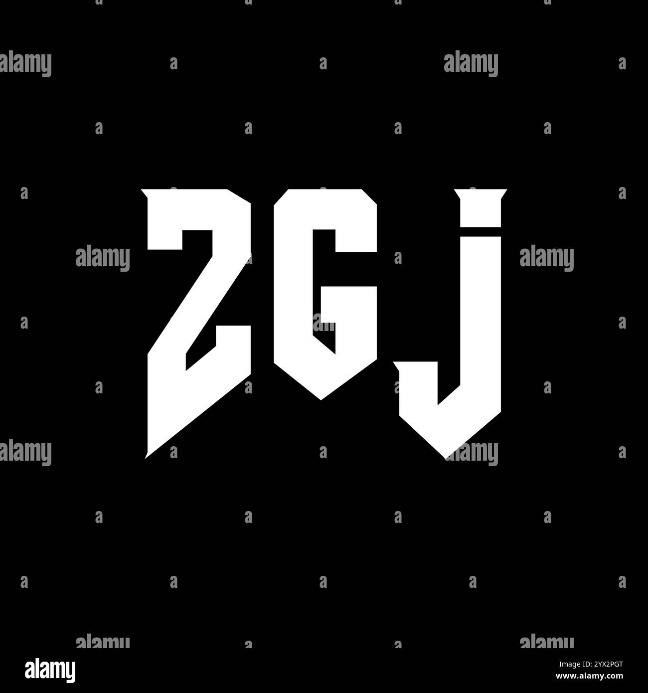 Zgj business company logo hi-res stock photography and images - Alamy