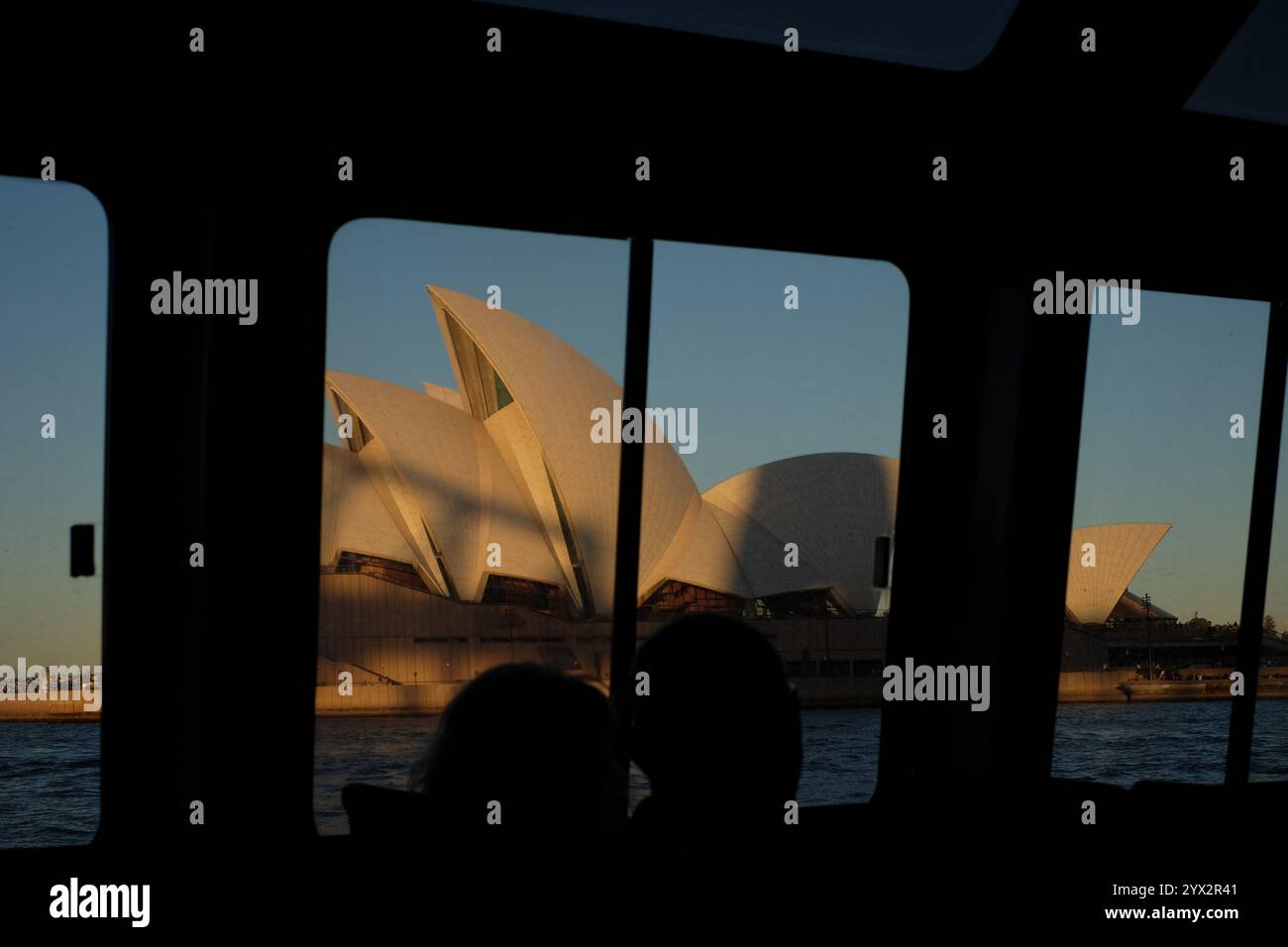 Sydney Opera House sails in beautiful warm late afternoon light seen ...