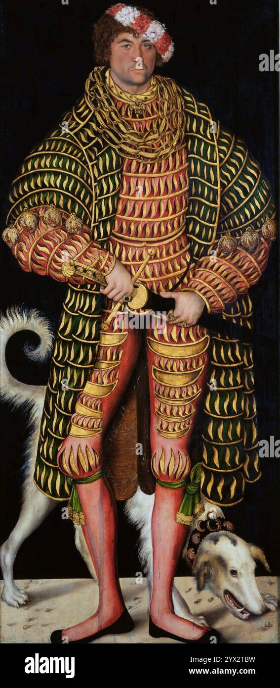 Lucas Cranach the Elder - Duke Henry the Pious Stock Photo - Alamy