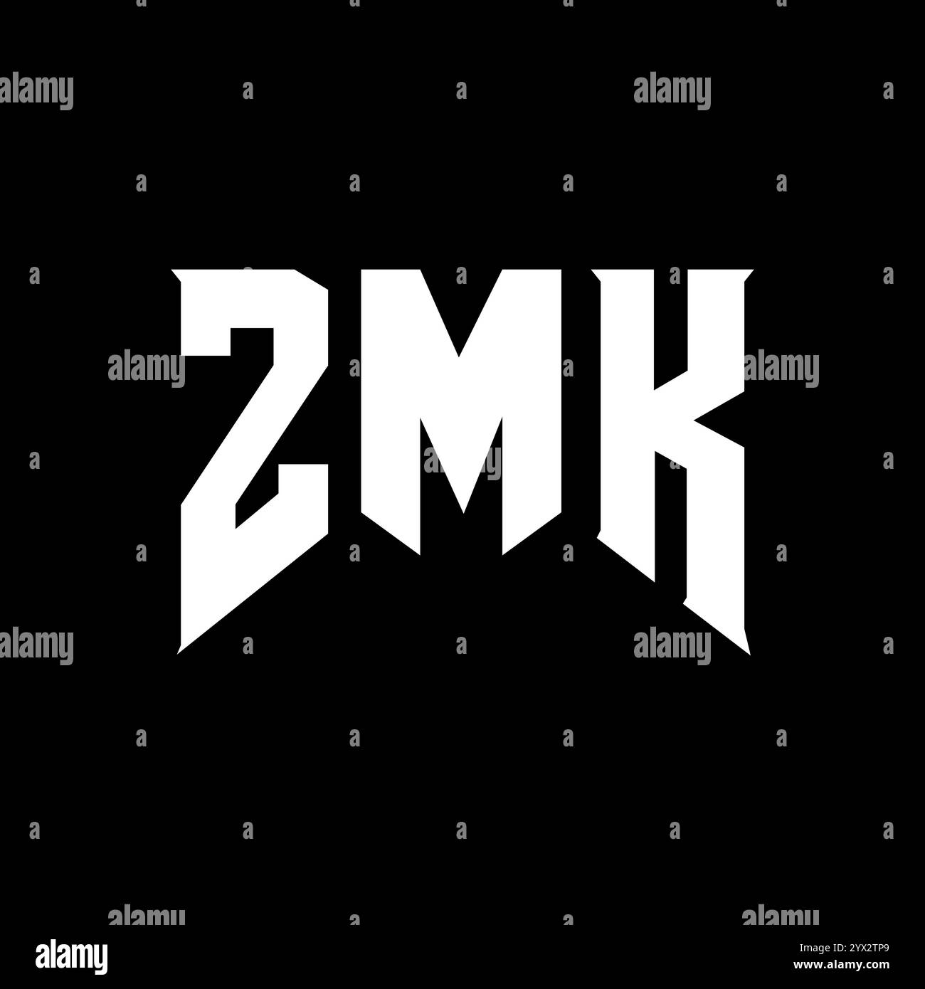 Zmk marketing logo Stock Vector Images - Alamy