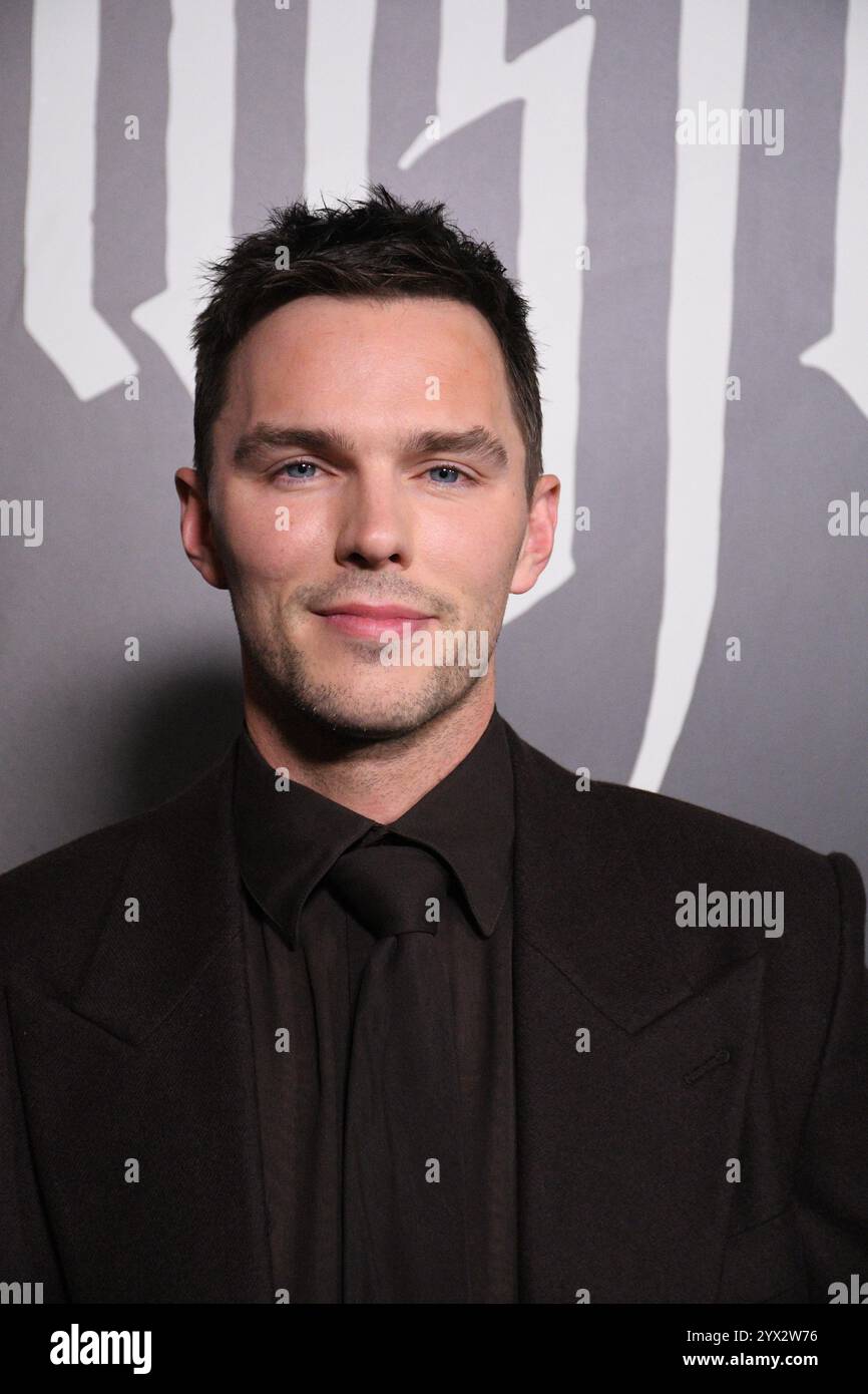 Hollywood, California, USA 12th December 2024 Actor Nicholas Hoult ...