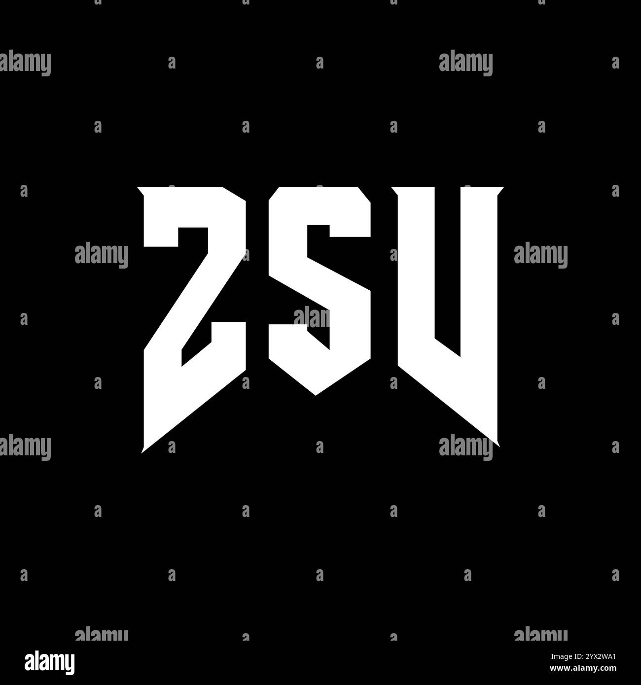 Zsv minimalist logo hi-res stock photography and images - Alamy