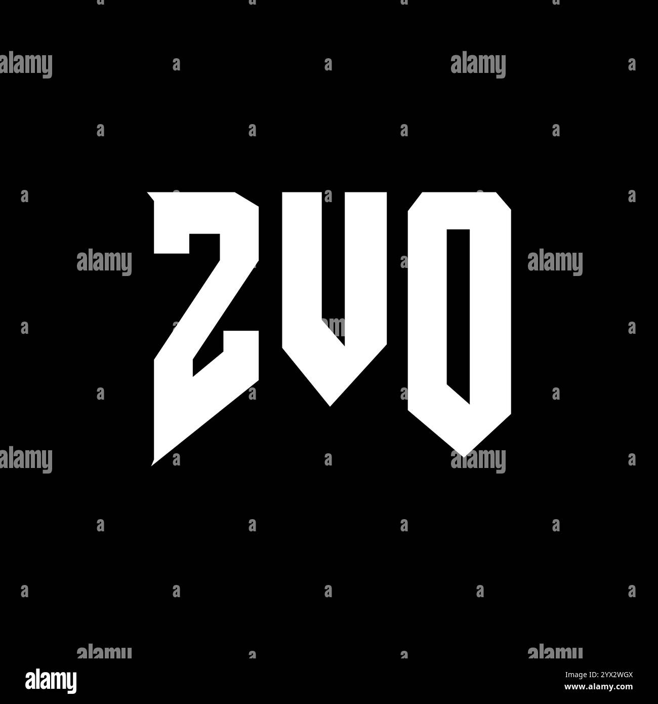 Zvo logo design hi-res stock photography and images - Alamy