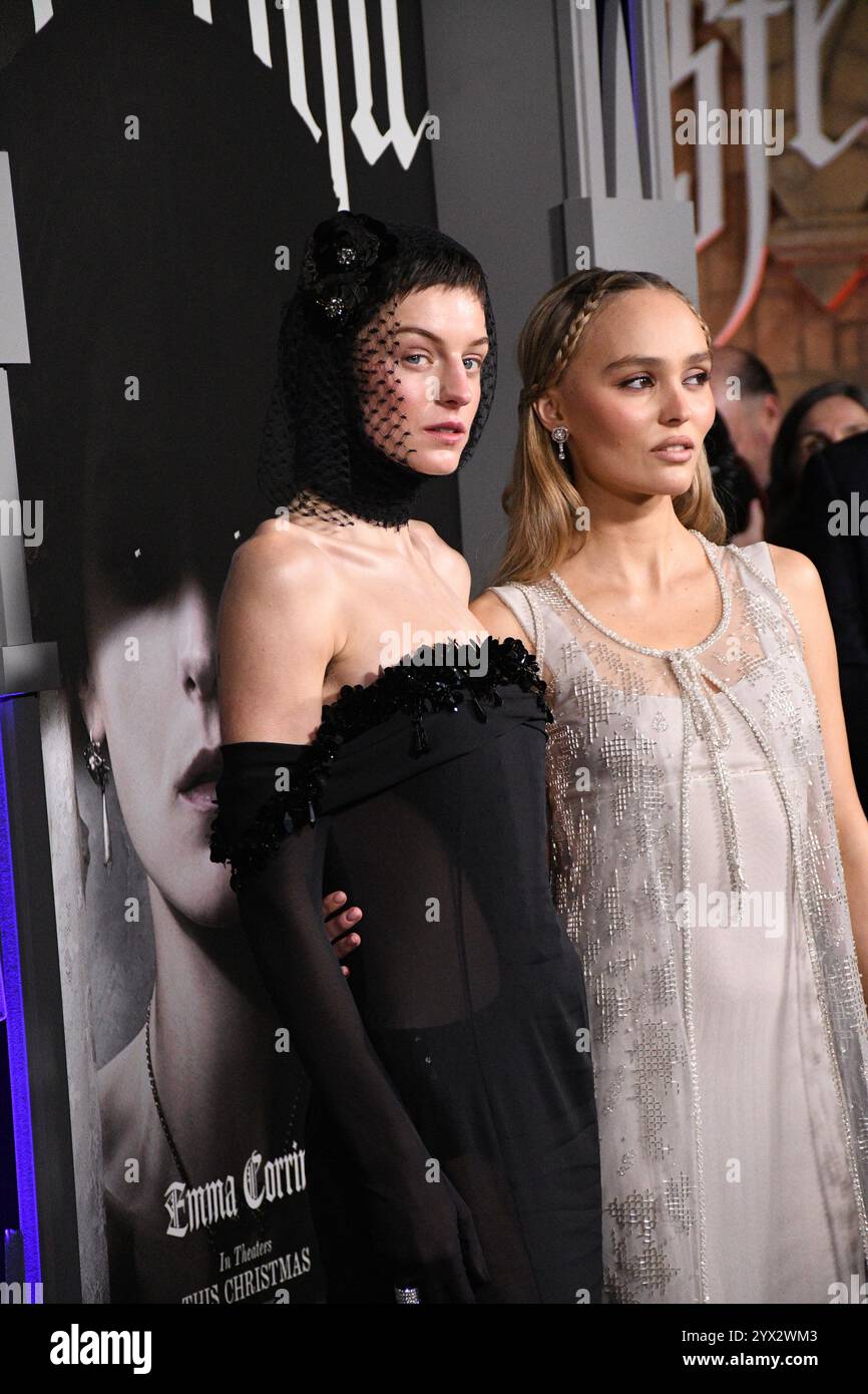 Hollywood, California, USA 12th December 2024 Actress Emma Corrin and ...