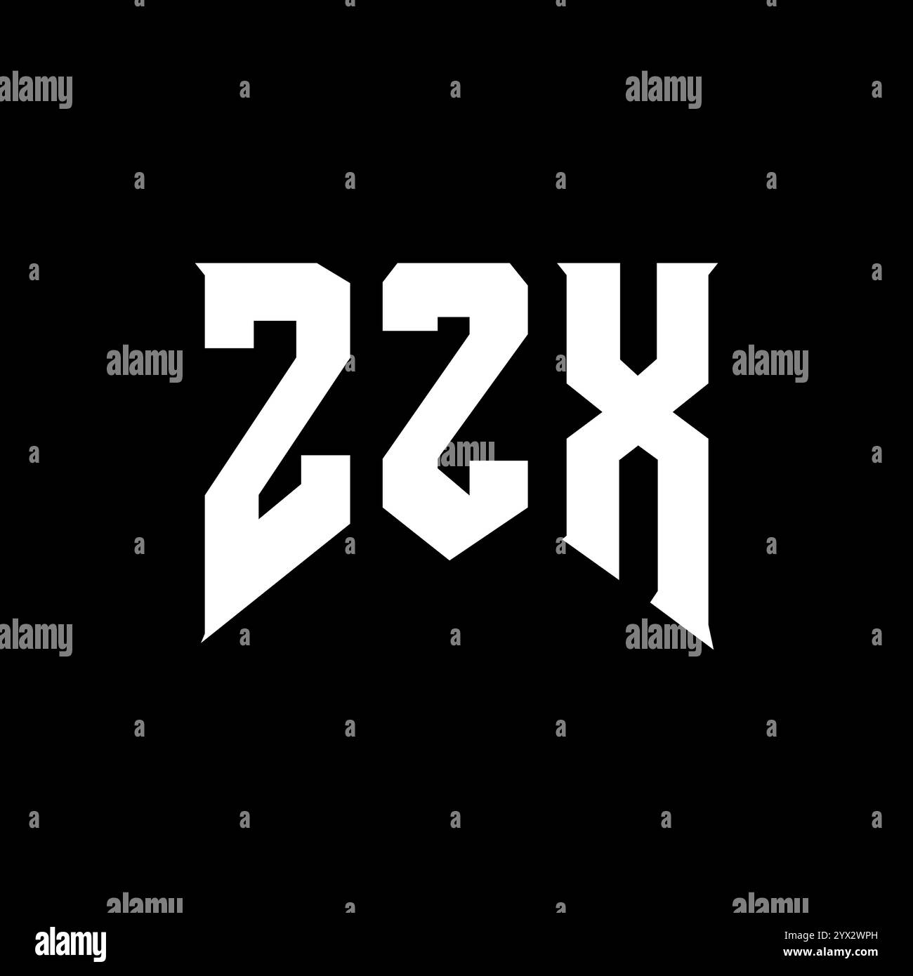 Zzx letter hi-res stock photography and images - Alamy