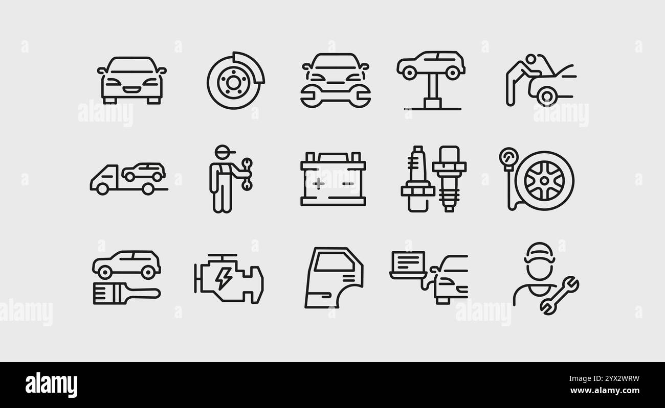 Turning car Stock Vector Images - Alamy