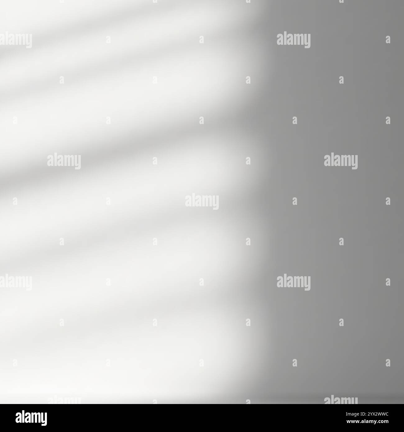 Shadow overlay effect. Window soft light realistic mockup. Vector grey ...