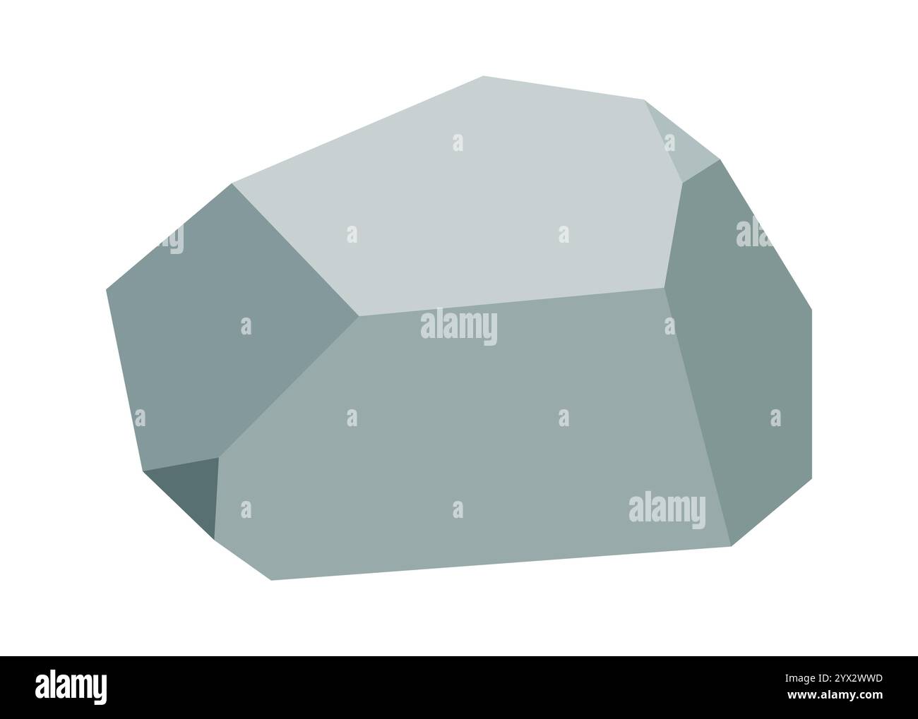 Rock stone. Cartoon game art rocks and stones. Mineral vector ...