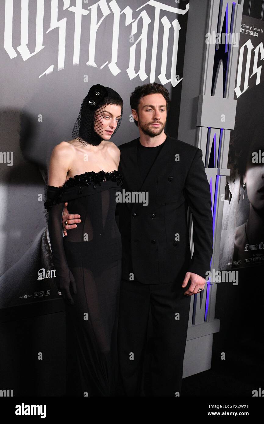 Hollywood, California, USA 12th December 2024 Actress Emma Corrin and ...