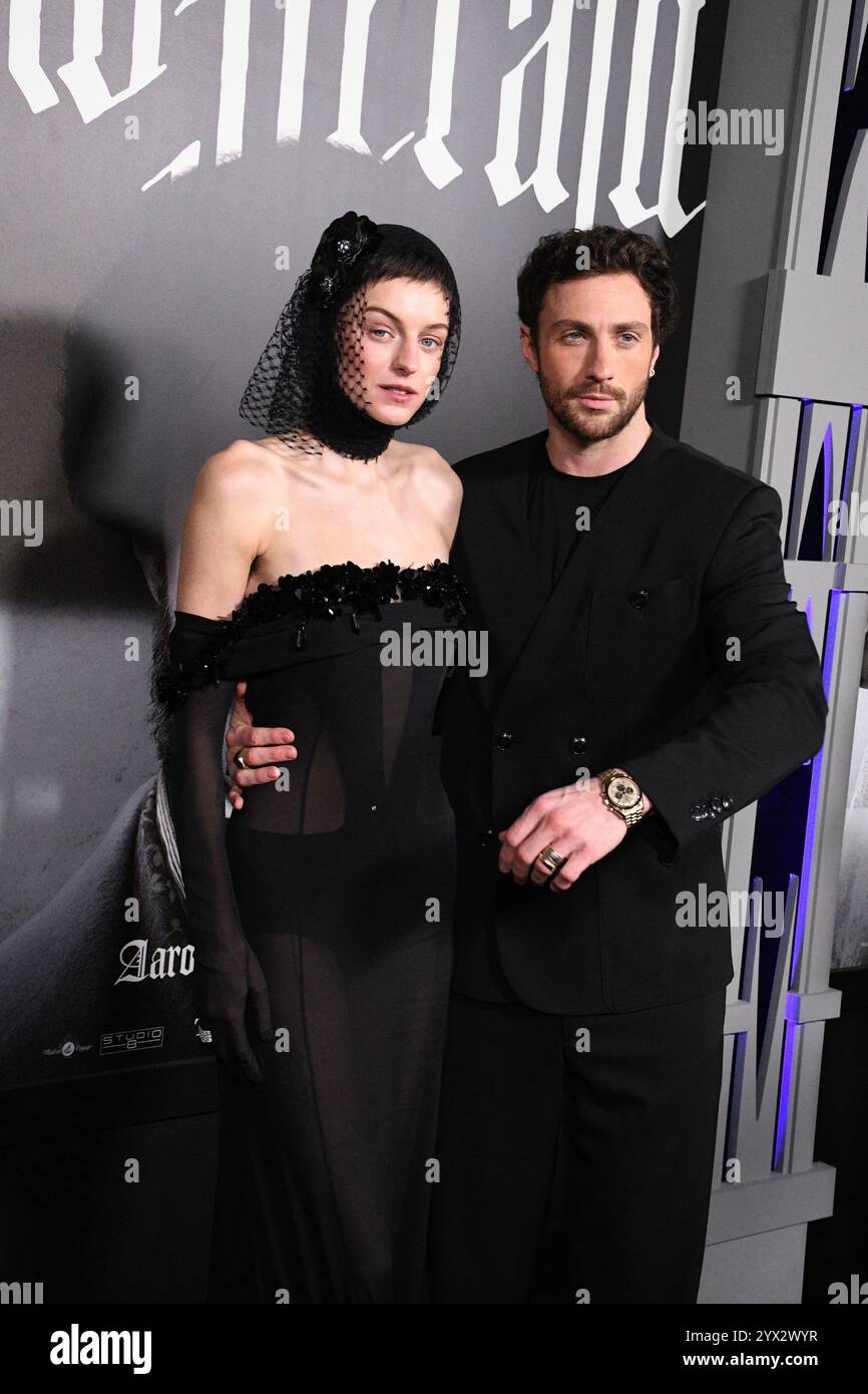 Hollywood, California, USA 12th December 2024 Actress Emma Corrin and ...