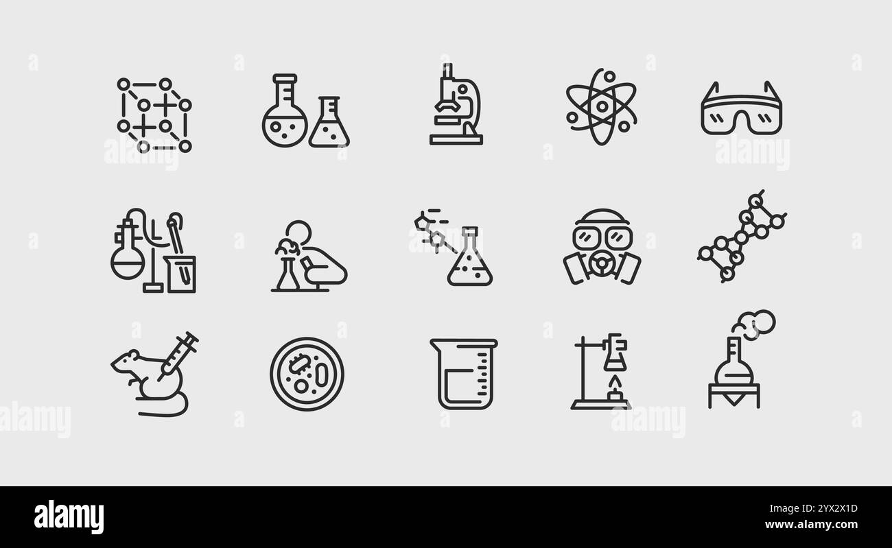 Organic chemistry research gas Stock Vector Images - Alamy