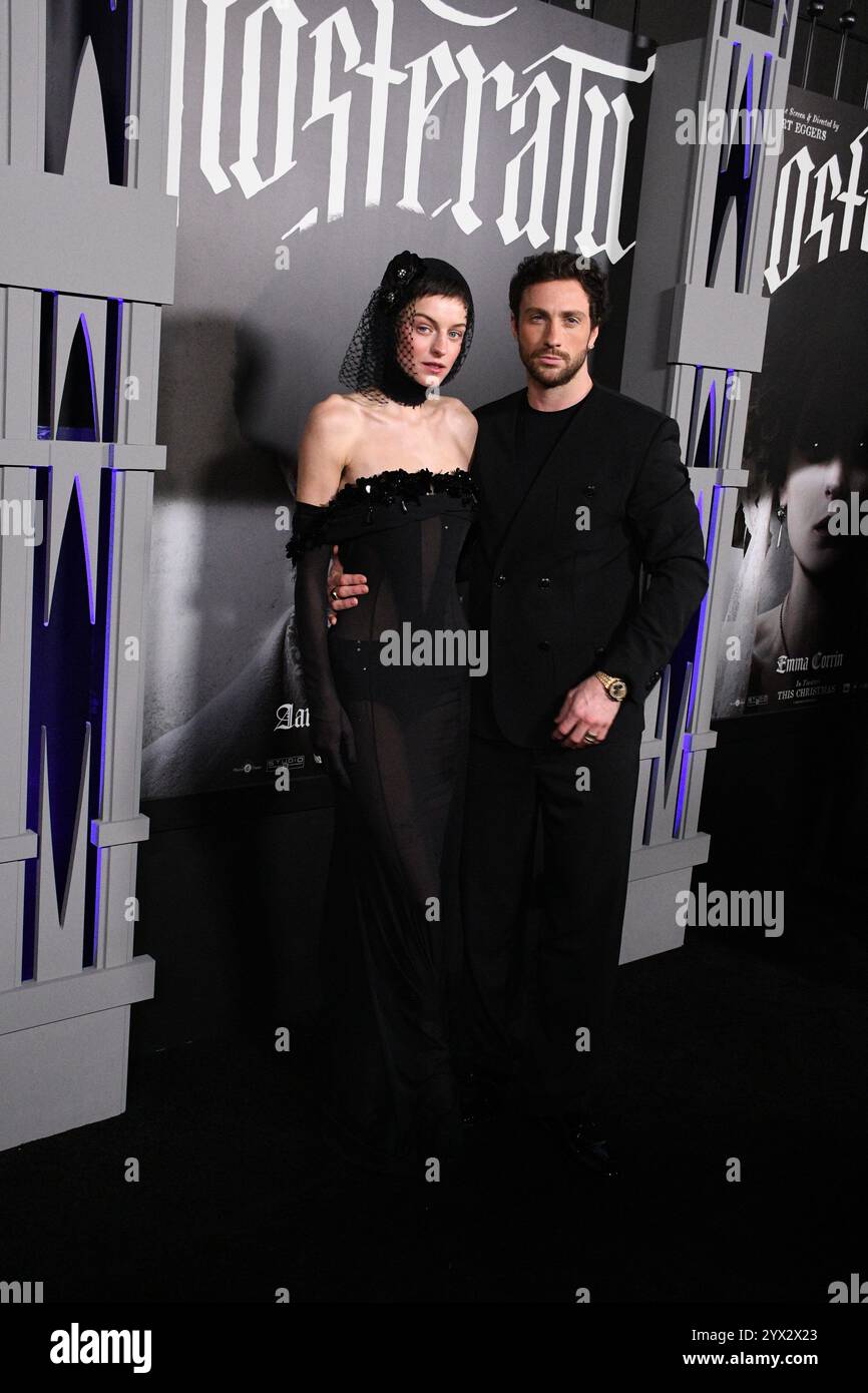 Hollywood, California, USA 12th December 2024 Actress Emma Corrin and ...