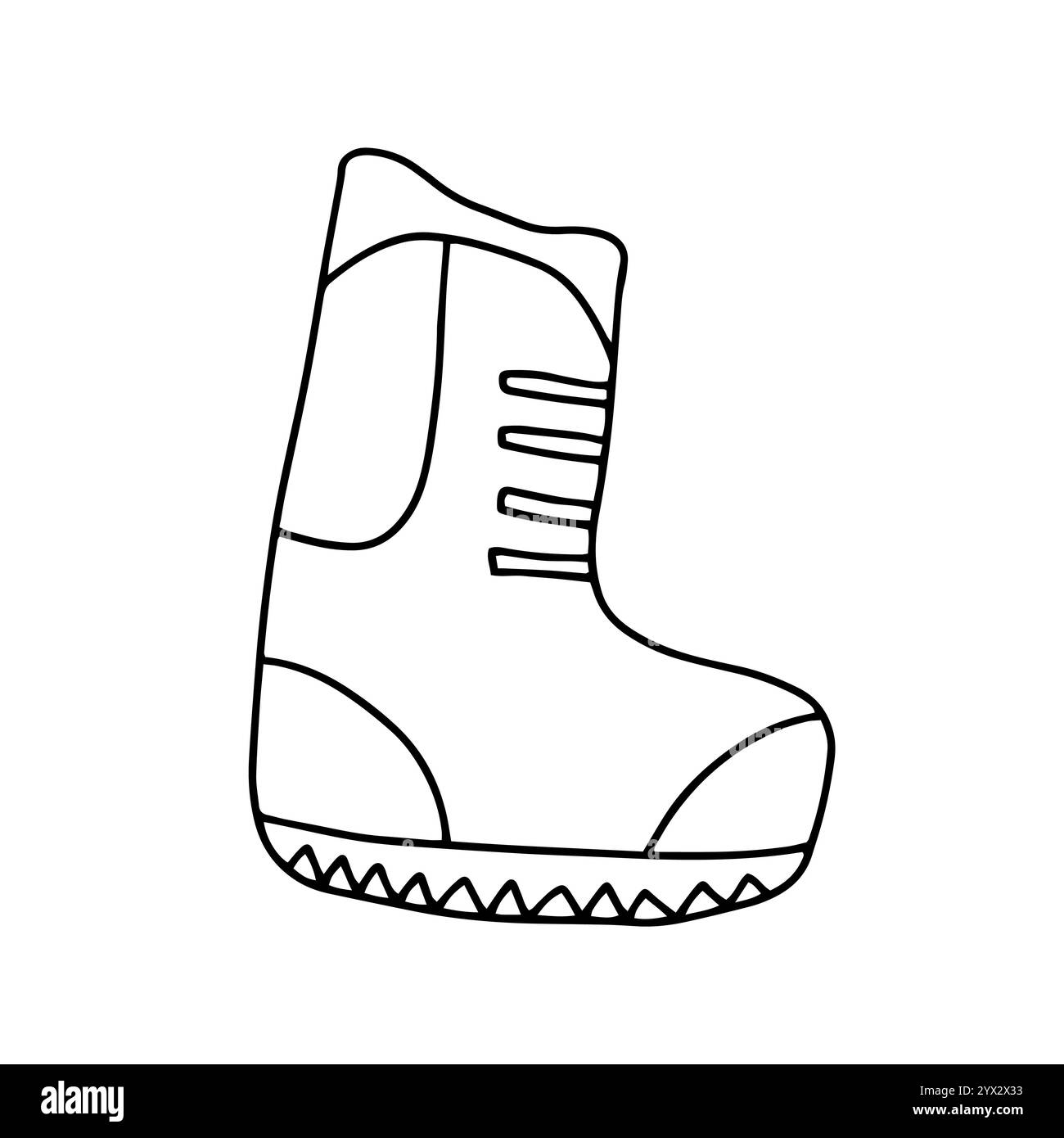 Boots hand drawn hi-res stock photography and images - Alamy
