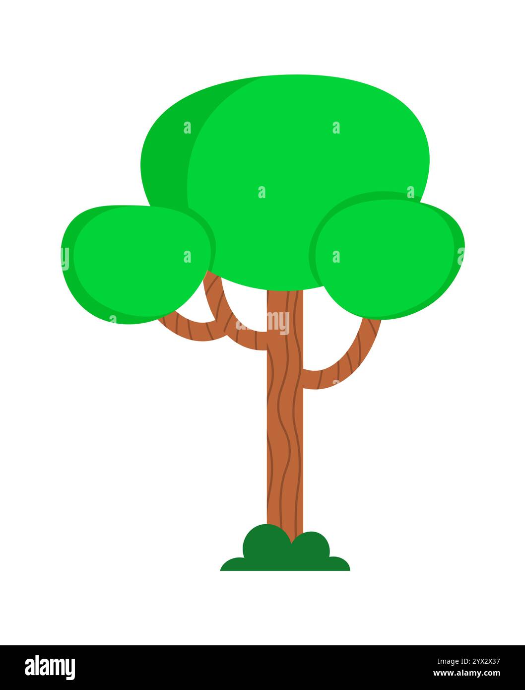 Cartoon Tree Cartoon Tree Drawing How To Draw A Cartoon Tree Step By