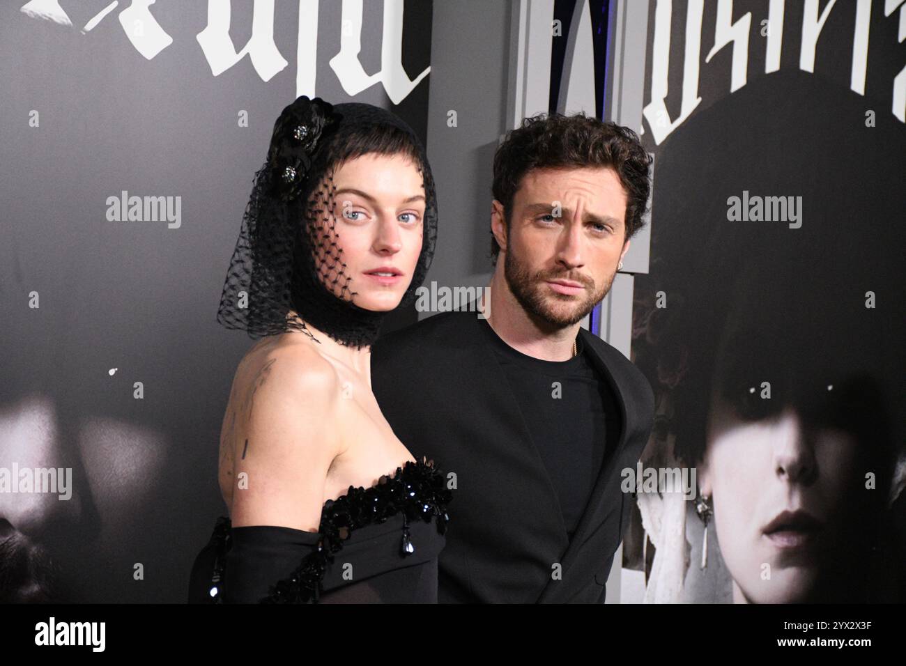 Hollywood, California, USA 12th December 2024 Actress Emma Corrin and ...