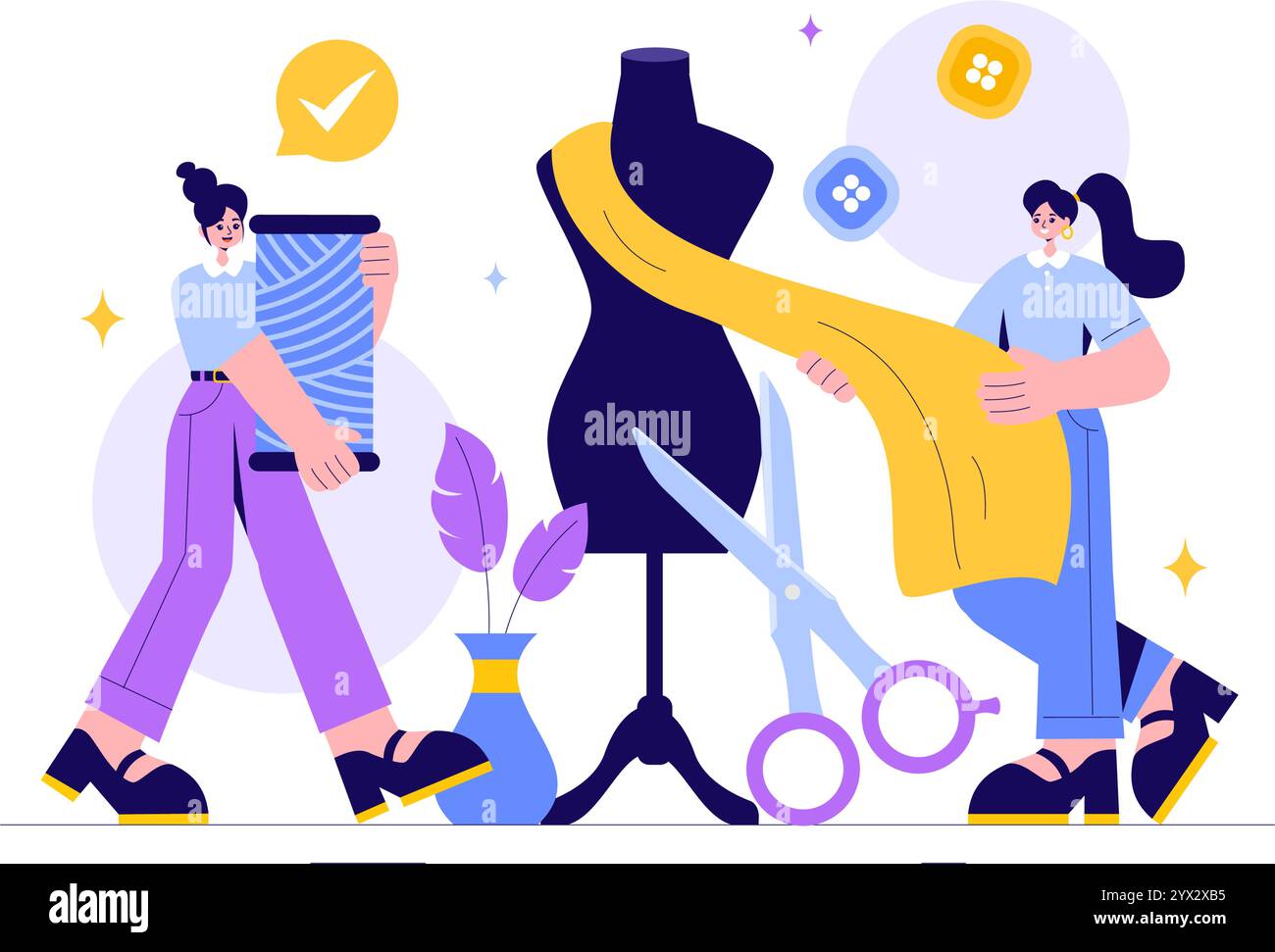 Designer dresses Stock Vector Images - Alamy