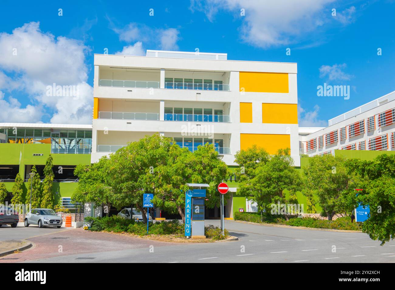 Curacao Medical Center in Otrobanda center in city of Willemstad ...