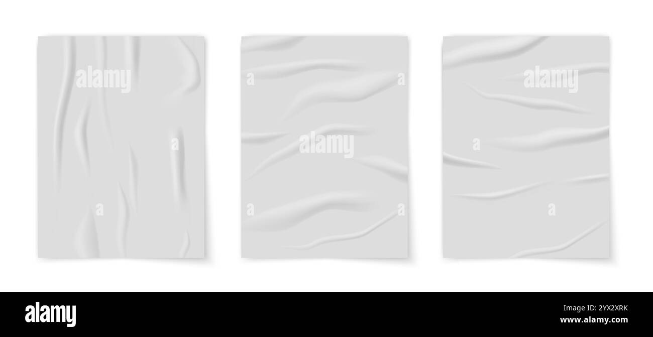 Realistic Wrinkled Paper Texture Vector for Backgrounds, Presentations ...