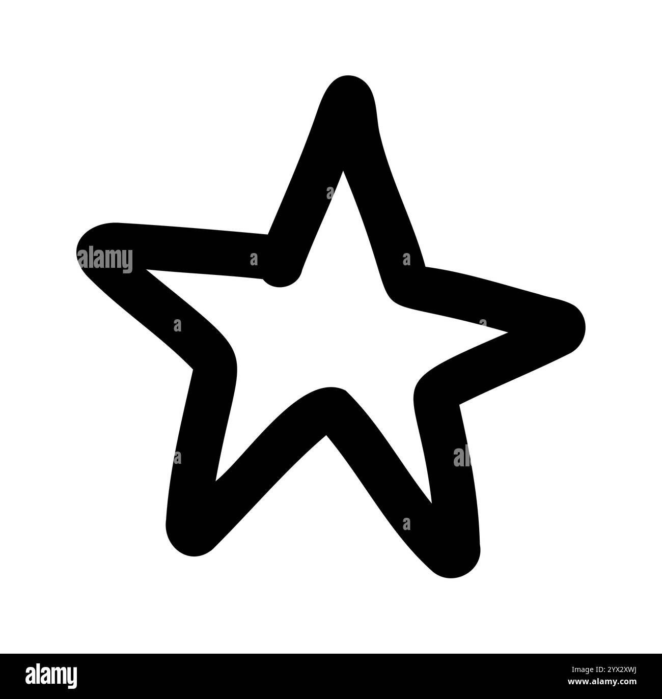 White star shape Black and White Stock Photos & Images - Alamy