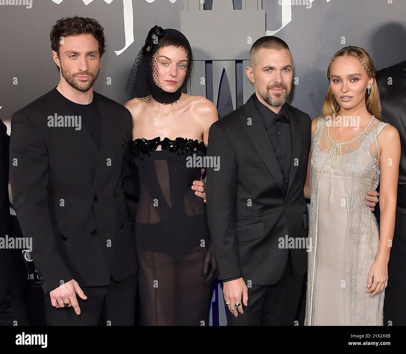 Aaron Taylor-Johnson, Emma Corrin, Robert Eggers and Lily-Rose Depp ...