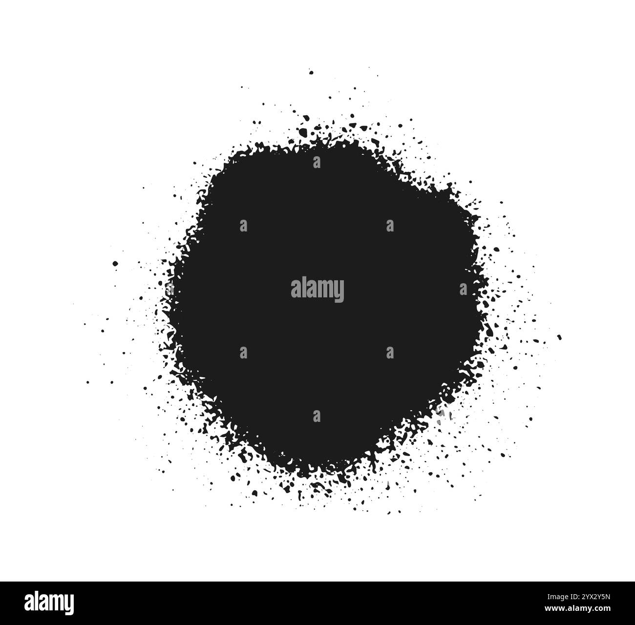 Spray paint. Splatter texture. Vector drip stain grunge element. Vector ...