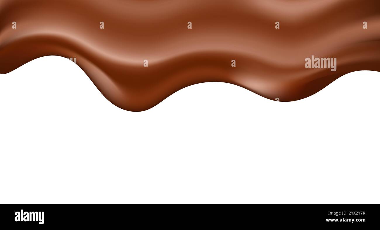 Realistic Chocolate Drip for Dessert Branding, Packaging, and ...