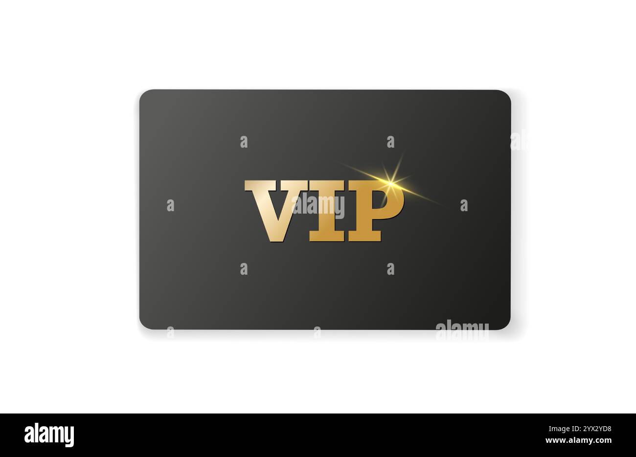Premium VIP card with gold elements in black color. Vector Stock Vector ...