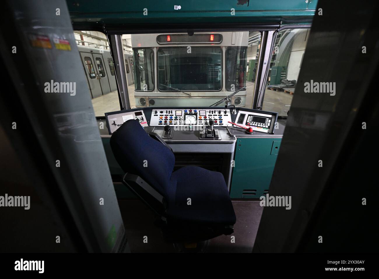 THEME PICTURE Illustration on the subject of SUBWAY CONTROL CENTRE ...