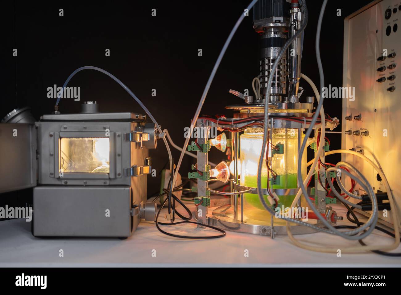 Biorat Regenerative Life Support System Simulator - Space Astronauts Missions Stock Photo - Alamy