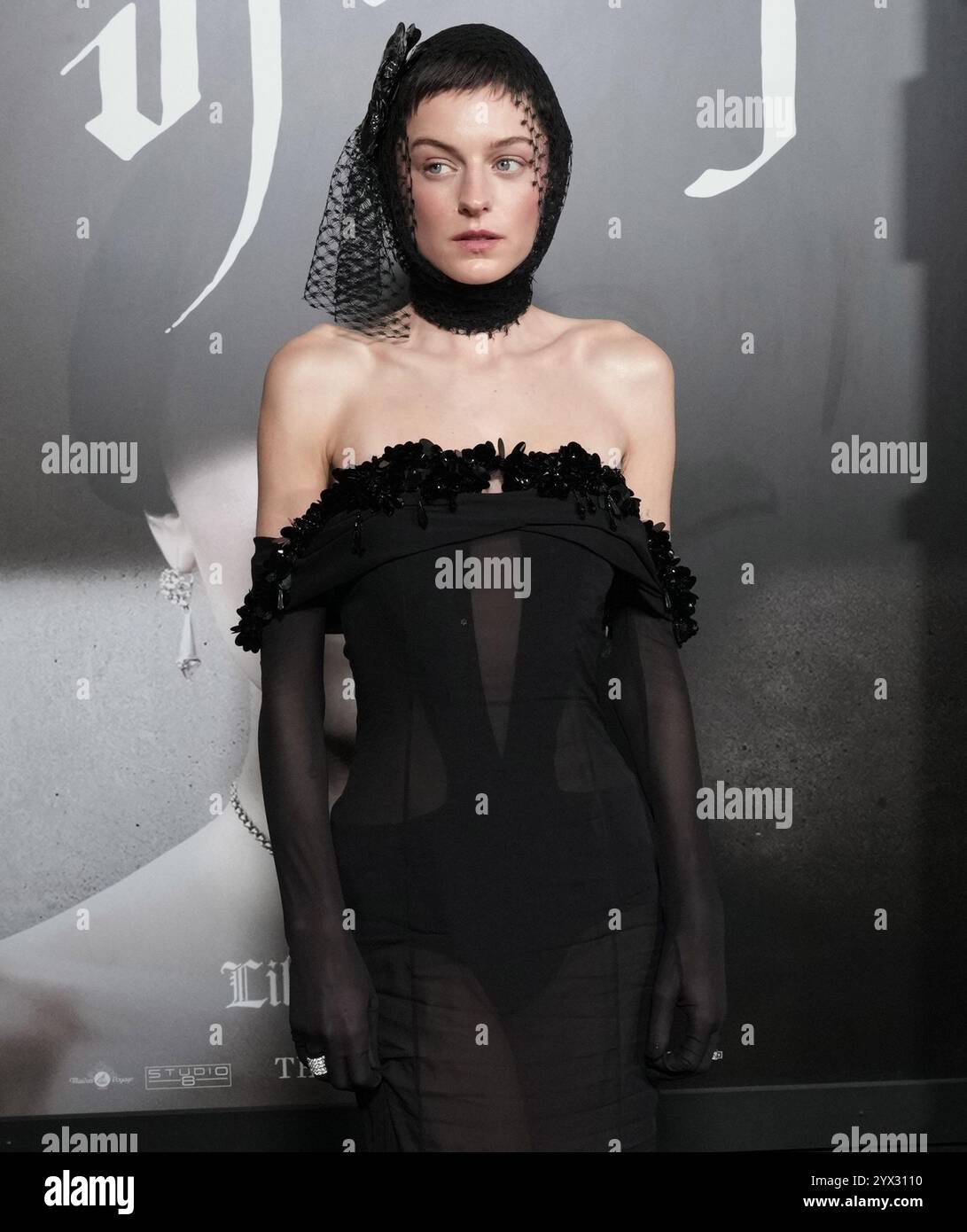 Los Angeles, USA. 12th Dec, 2024. Emma Corrin arrives at the Focus ...