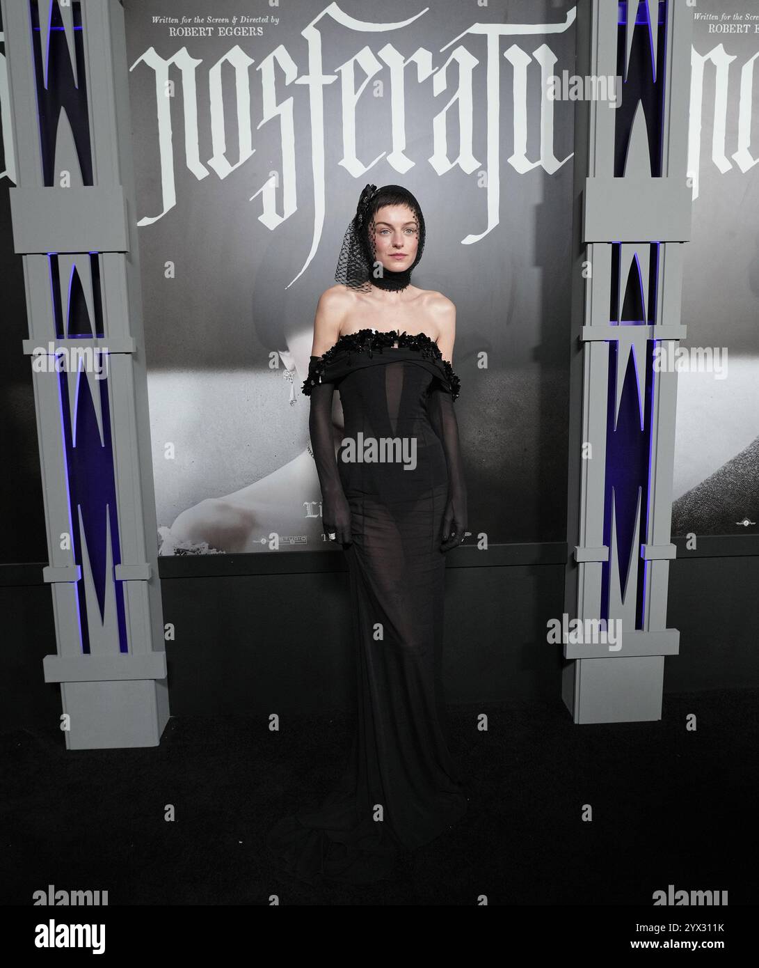 Los Angeles, USA. 12th Dec, 2024. Emma Corrin arrives at the Focus ...