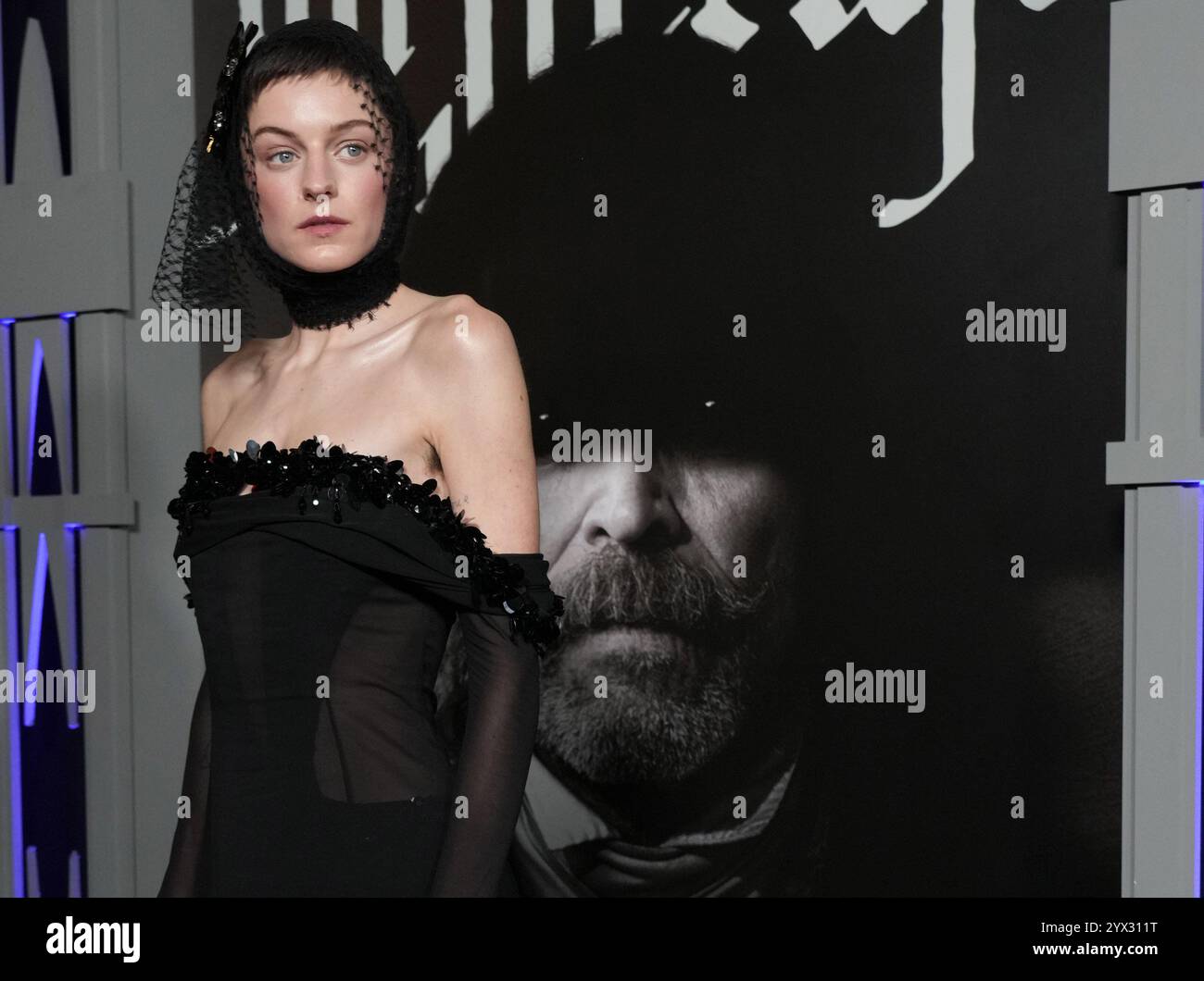 Los Angeles, USA. 12th Dec, 2024. Emma Corrin arrives at the Focus ...